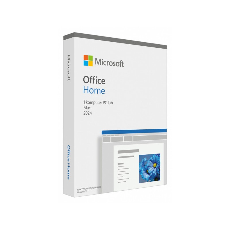 Microsoft Office Home 2024 Polski BOX (Word, Excel, Power Point i OneNote)